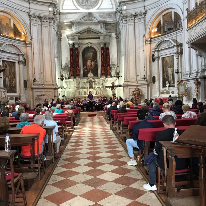 The High Point University Wind Ensemble Tours Italy - Music Celebrations
